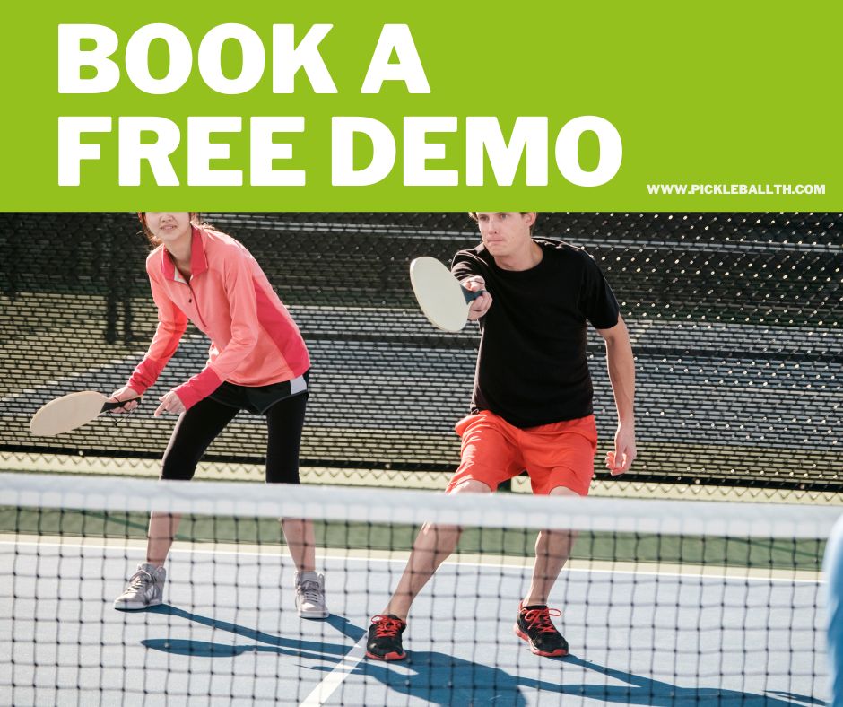 Book Demo – Pickleball Equipment & Gear Thailand