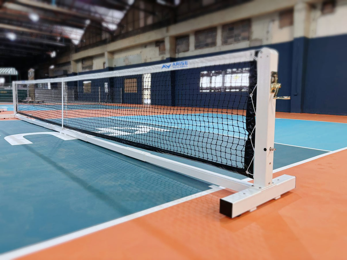 Pre-order - Arise Pro Pickleball Net with Retractable Wheel System ...
